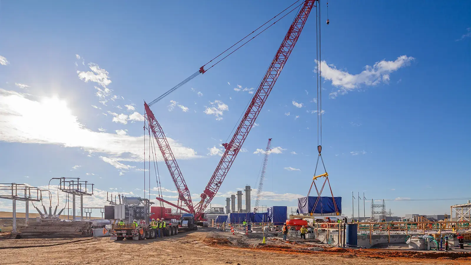 500-MW Natural Gas-Fired Simple-Cycle Power Generation Plant | Project